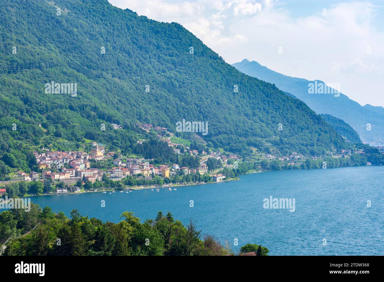Dorio lakefront in lecco hi-res stock photography and images - Alamy