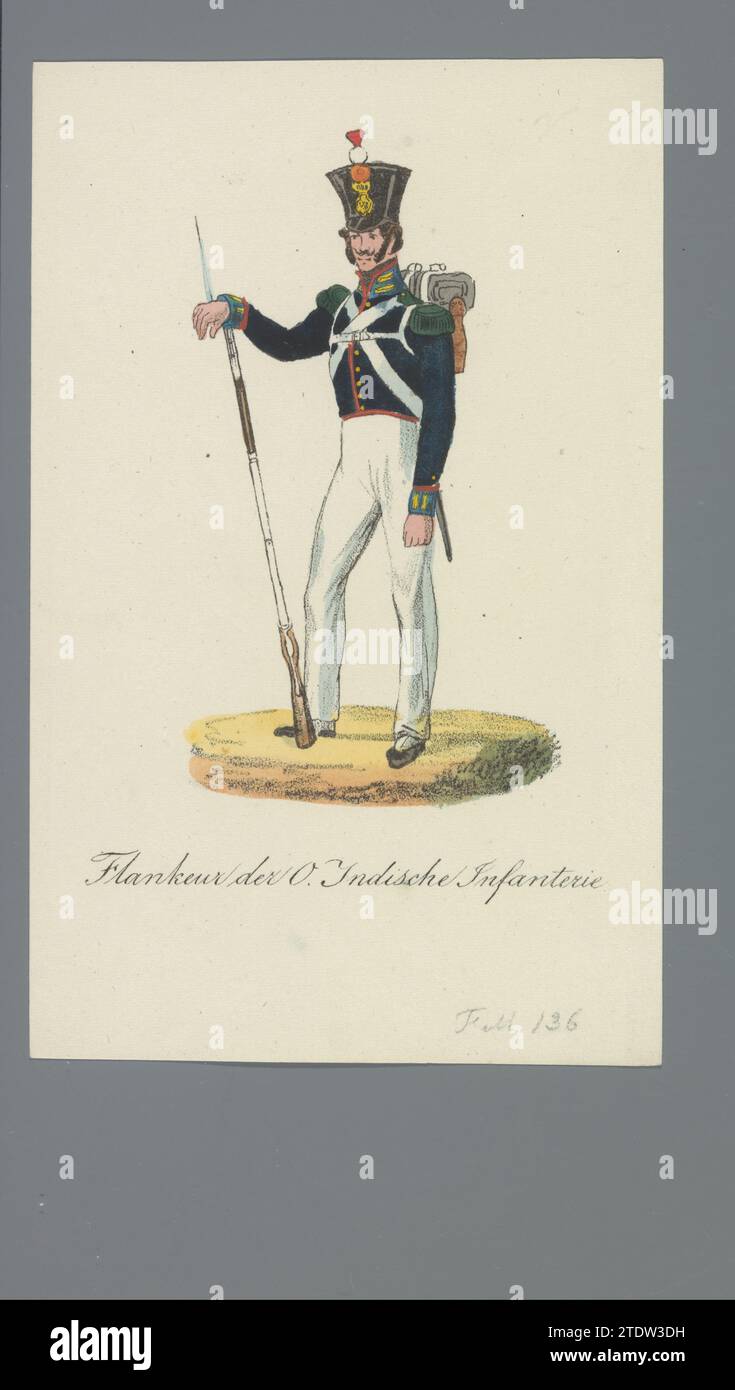 Flanker of the o.indian infantry, 1835 - 1850 A flanker of the East ...