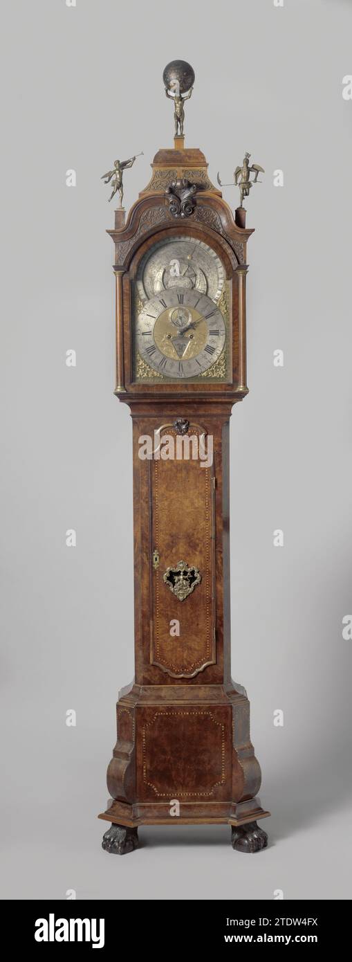 Longcase Clock, Anthonie van Oostrom, c. 1700 - c. 1750 Standing clock ...