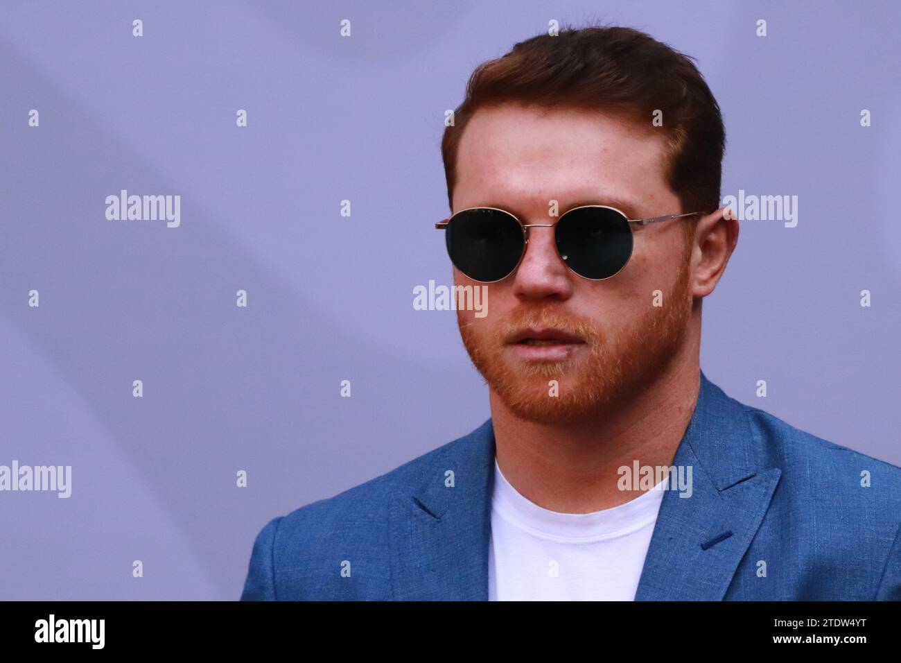 December 19, 2023 in Mexico City, Mexico: World boxing champion, Saul ...