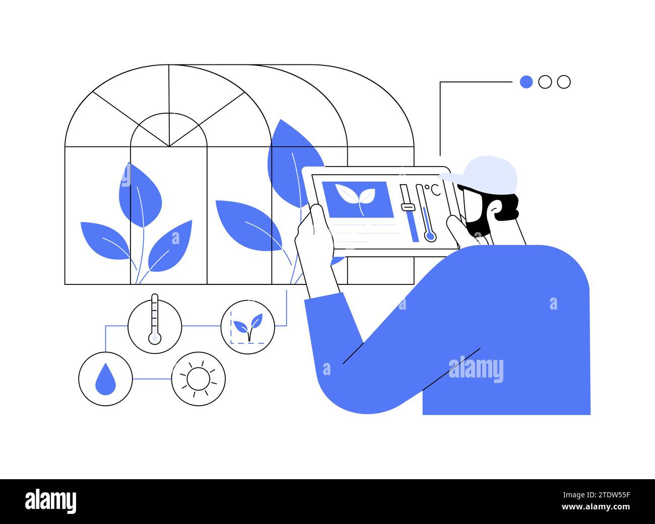 Crop monitoring abstract concept vector illustration Stock Vector Image ... Crop monitoring abstract concept vector illustration Stock Vector Image ...