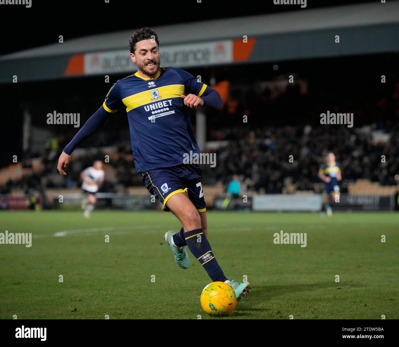 Matt Crooks #25 of Middlesbrough during the Carabao Cup Quarter Final ...