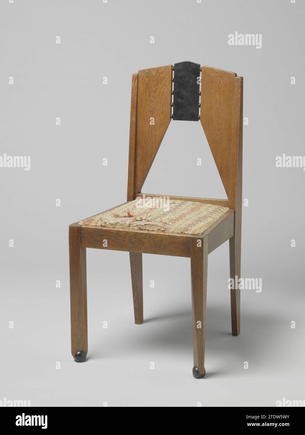 Chair with trapezoidal open space in the backrest, fa. J.J. Side & Co ...