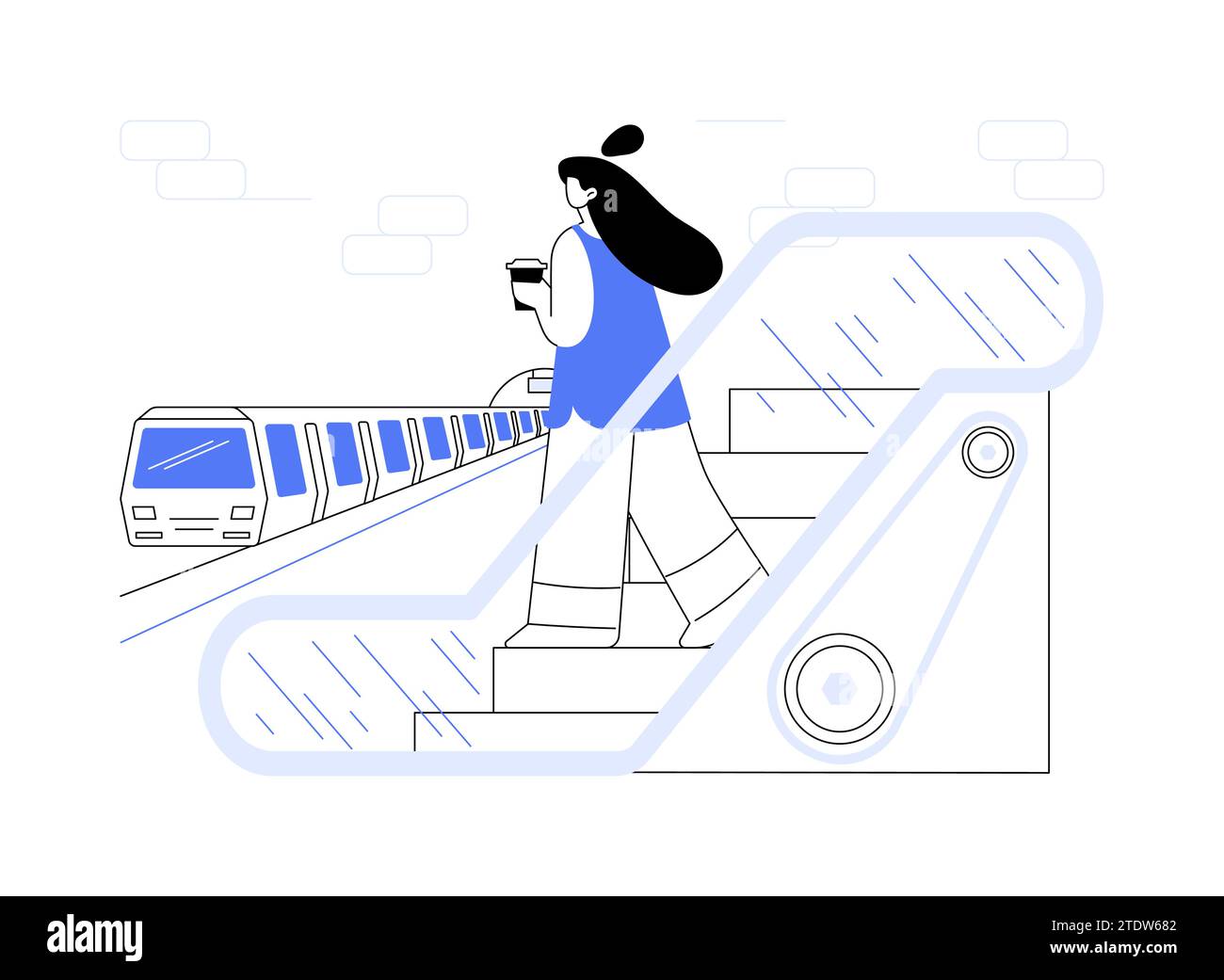 Subway moving Cut Out Stock Images & Pictures - Alamy