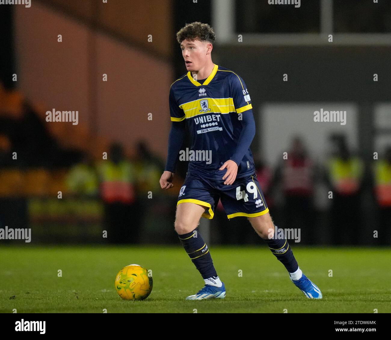 Law McCabe #49 of Middlesbrough during the Carabao Cup Quarter Final ...