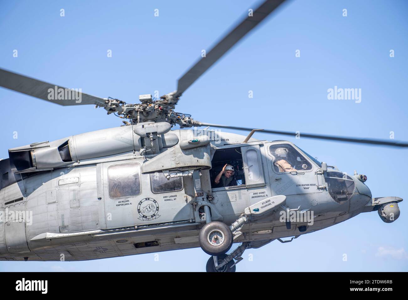 Carrier Air Wing (CVW) 3 conducted a change of command while deployed ...