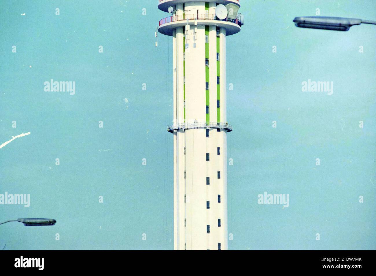 Green stripe ptt tower hi-res stock photography and images - Alamy