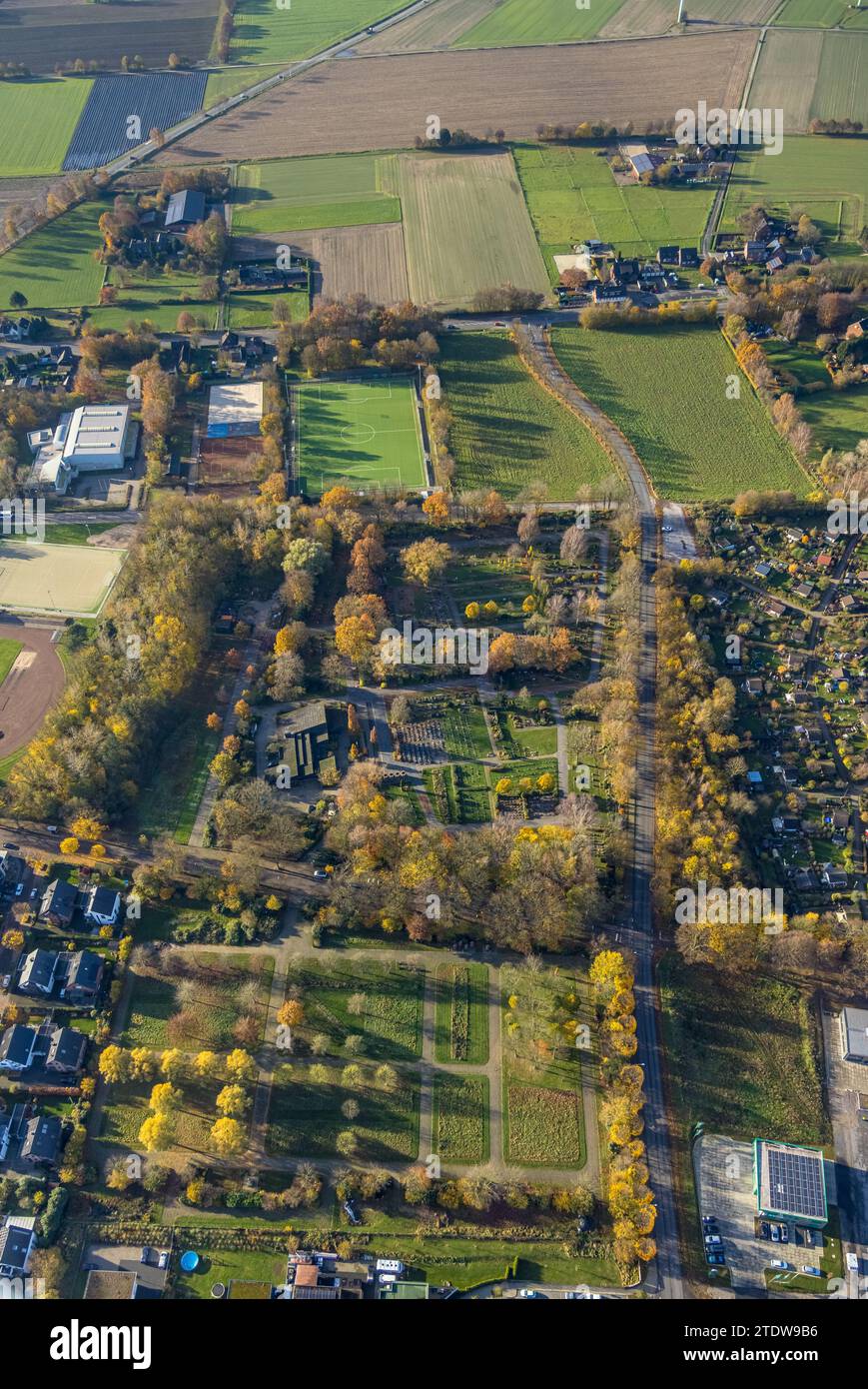 Aerial top view cemetery hi-res stock photography and images - Alamy