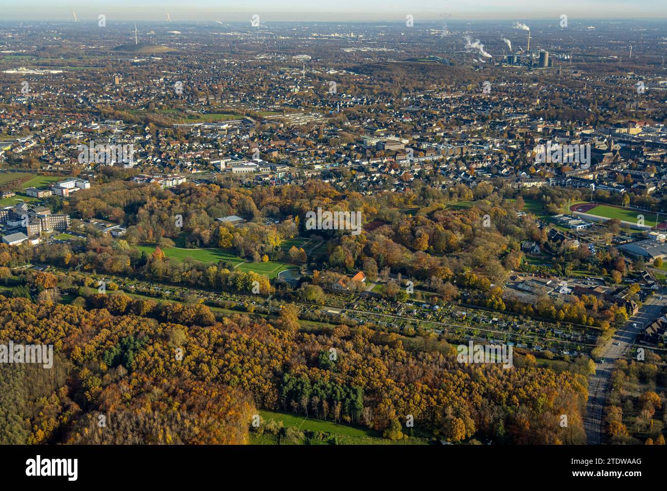 Top view community garden hi-res stock photography and images - Alamy