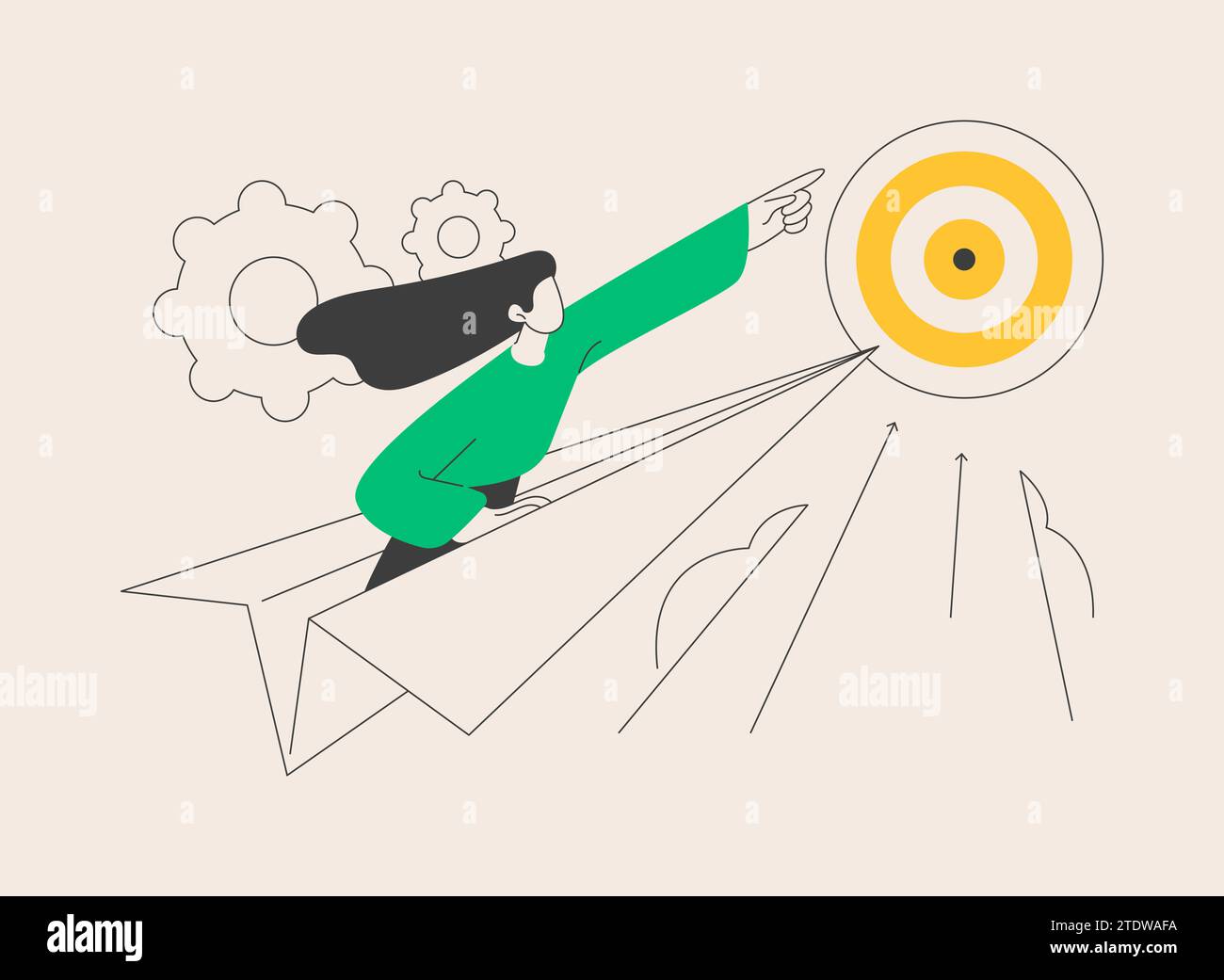 Motivation abstract concept vector illustration Stock Vector Image ...