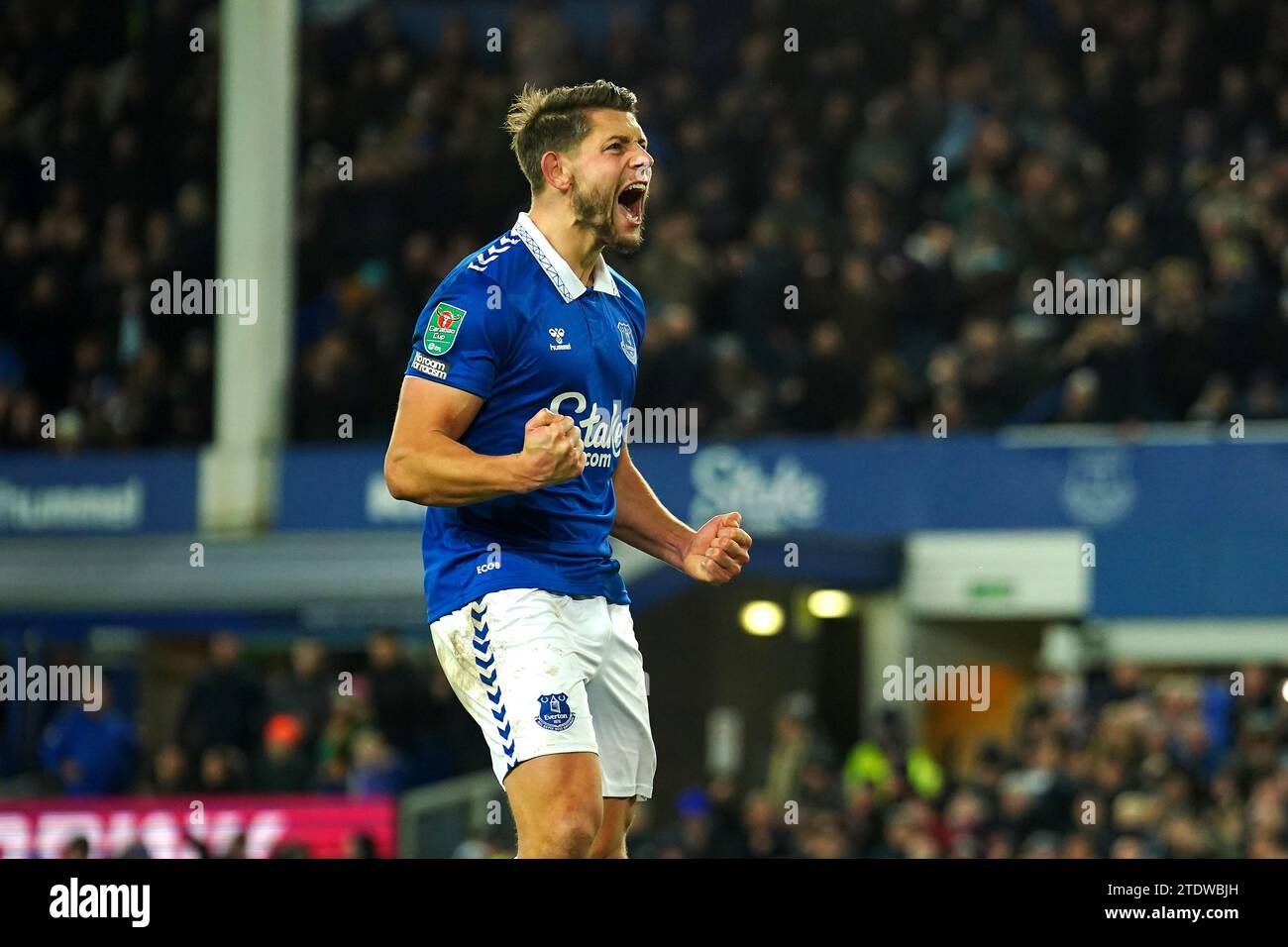 James tarkowski celebrates hi-res stock photography and images - Alamy