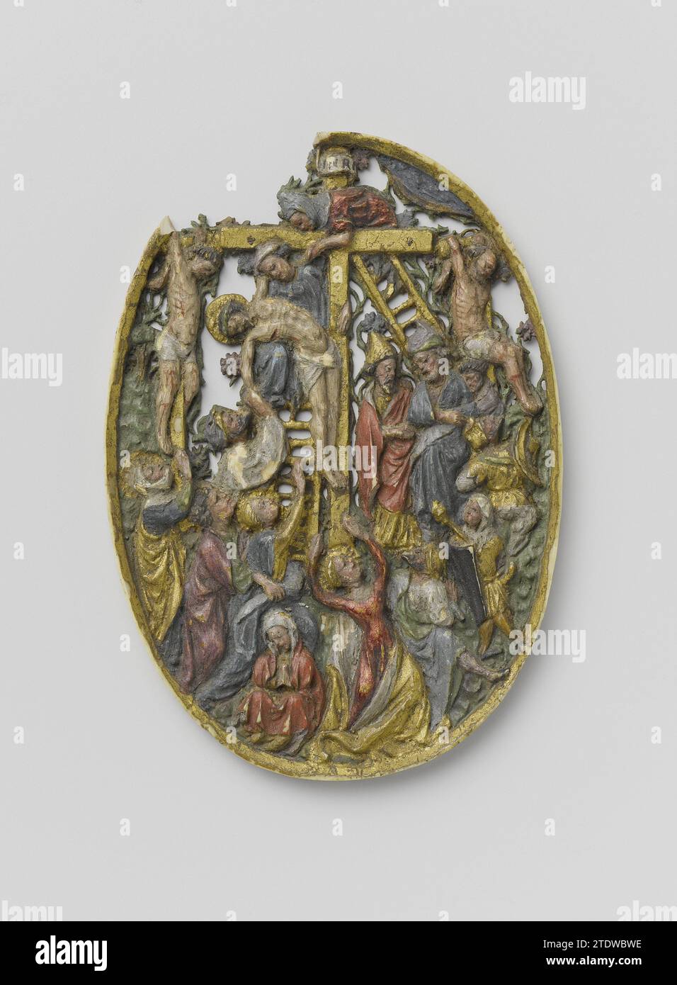 Mary magdalena at the foot of the cross hi-res stock photography and ...