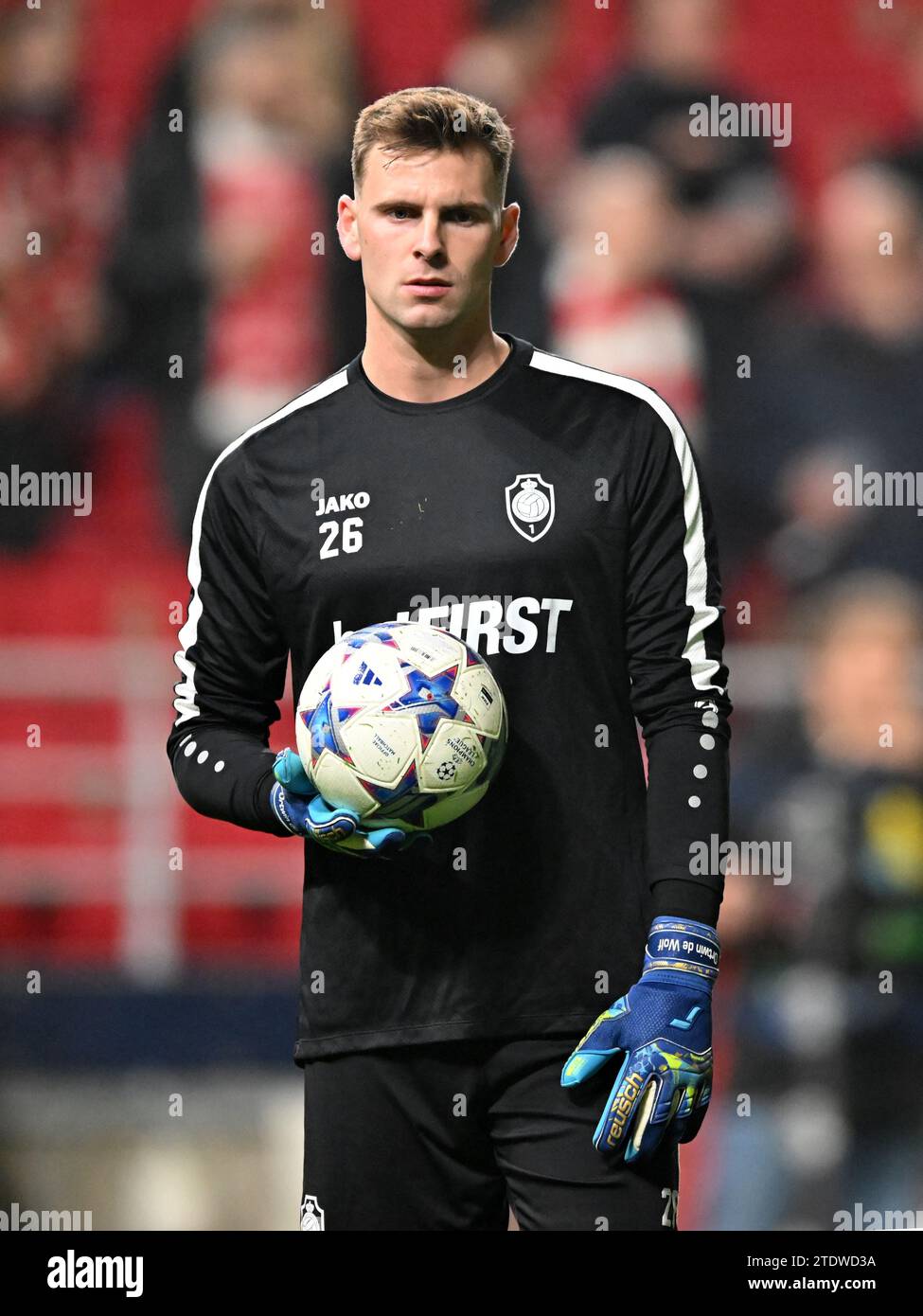 ANTWERP - Royal Antwerp FC goalkeeper Ortwin de Wolf during the UEFA ...