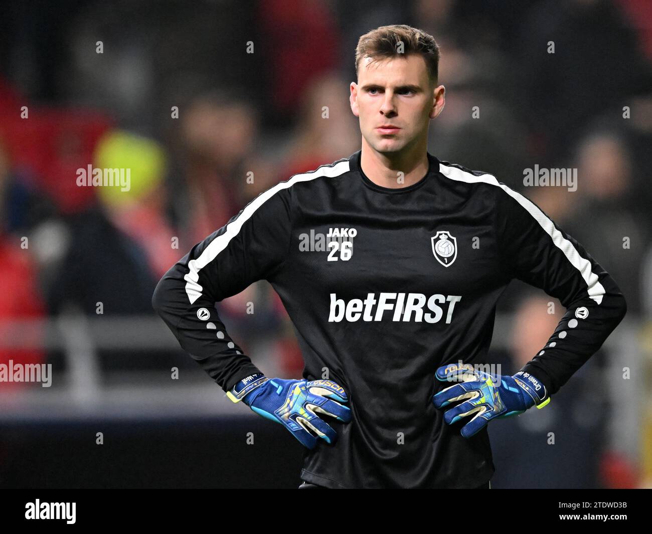 ANTWERP - Royal Antwerp FC goalkeeper Ortwin de Wolf during the UEFA ...