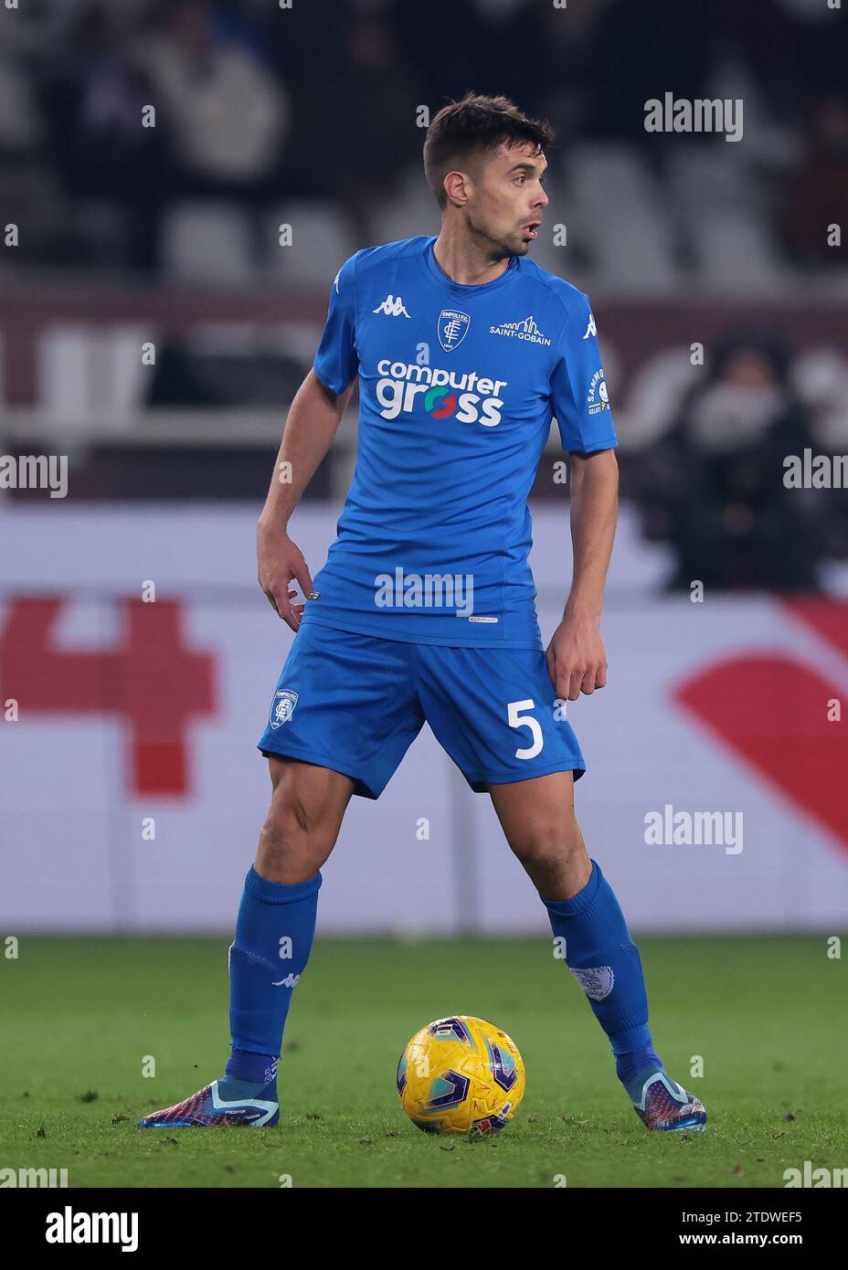 Turin, Italy. 16th Dec, 2023. Alberto Grassi of Empoli FC during the ...