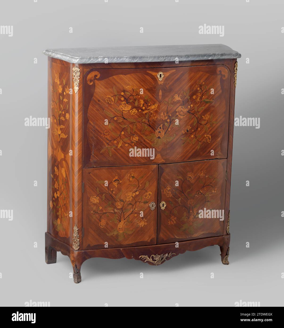 Secretary lacroix, Roger Lacroix, 1750 - 1775 Secretary, signed R ...