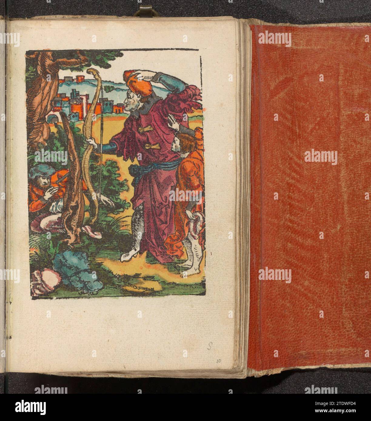 Death of Cain, c. 1530 Cain's descendant Lamech, who is blind, shoots ...