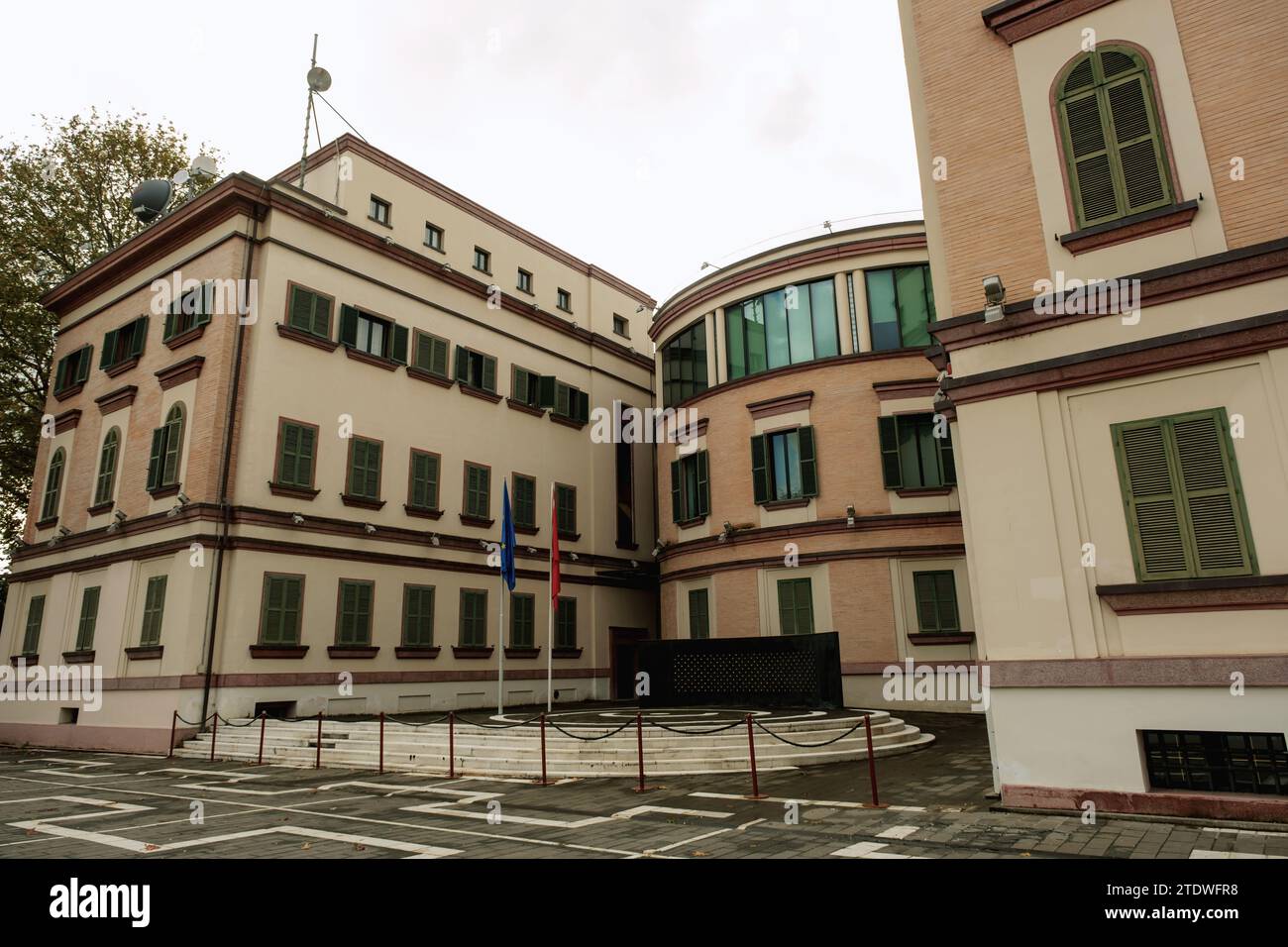 Tirana, Albania - November 29, 2023: A photo of the European Union ...