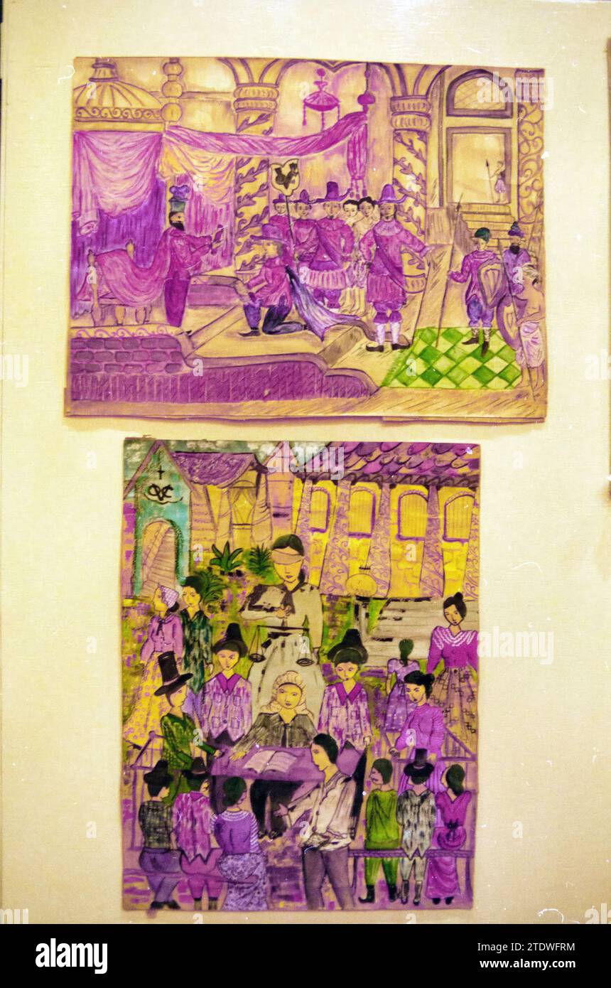 Sri Lanka drawings exhibition, IJmuiden, IJmuiden, The Netherlands, 25 ...