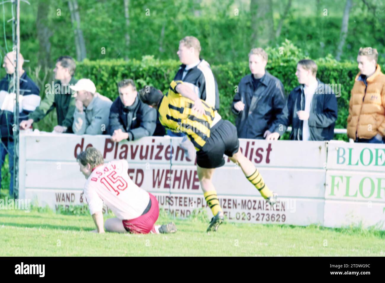 Football: DCO - DSOV Haarlem, Haarlem, The Netherlands, 25-04-2000 ...