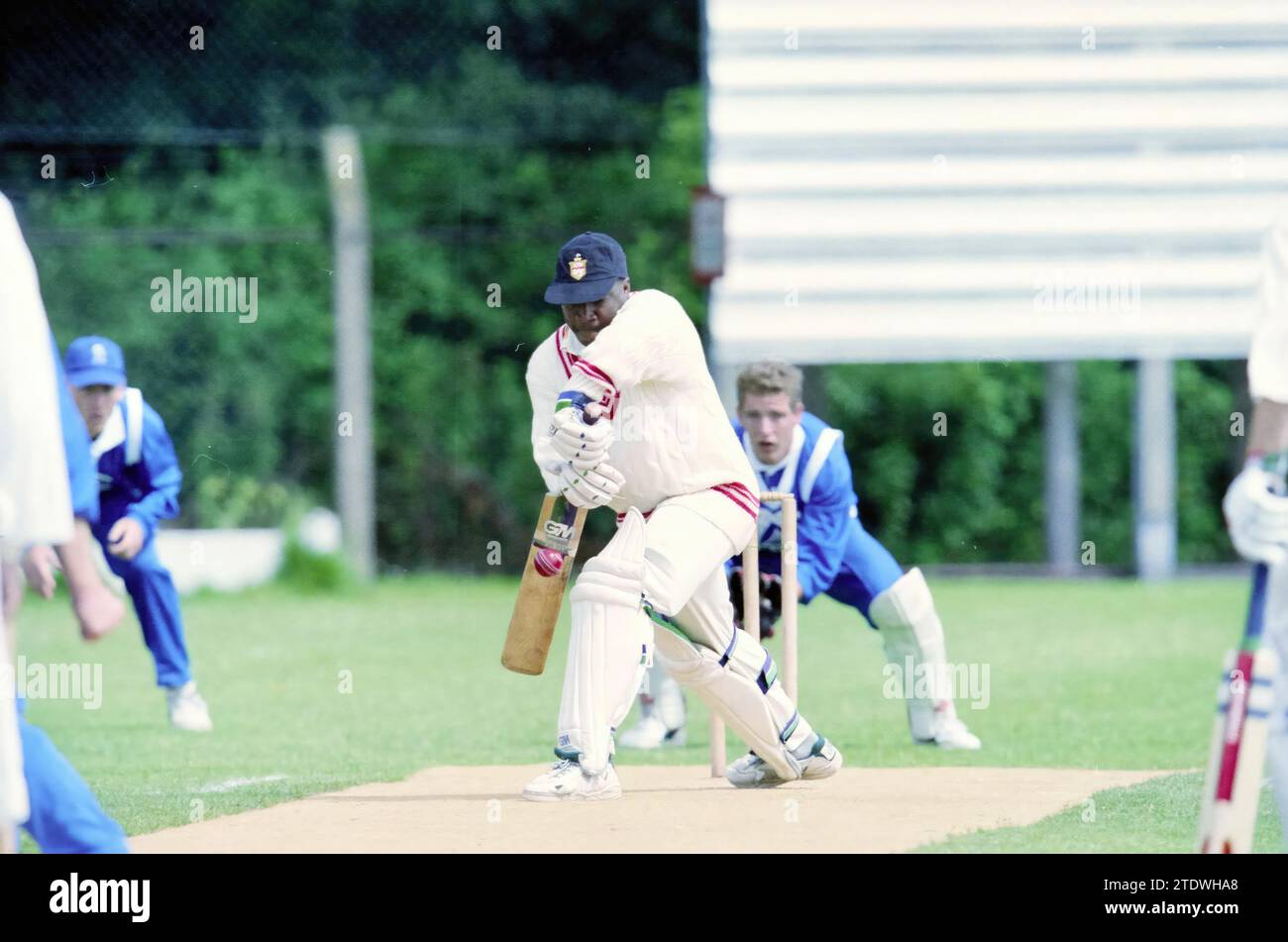 Cricket, Red and White - Kampong, 24-06-2000, Whizgle News from the ...