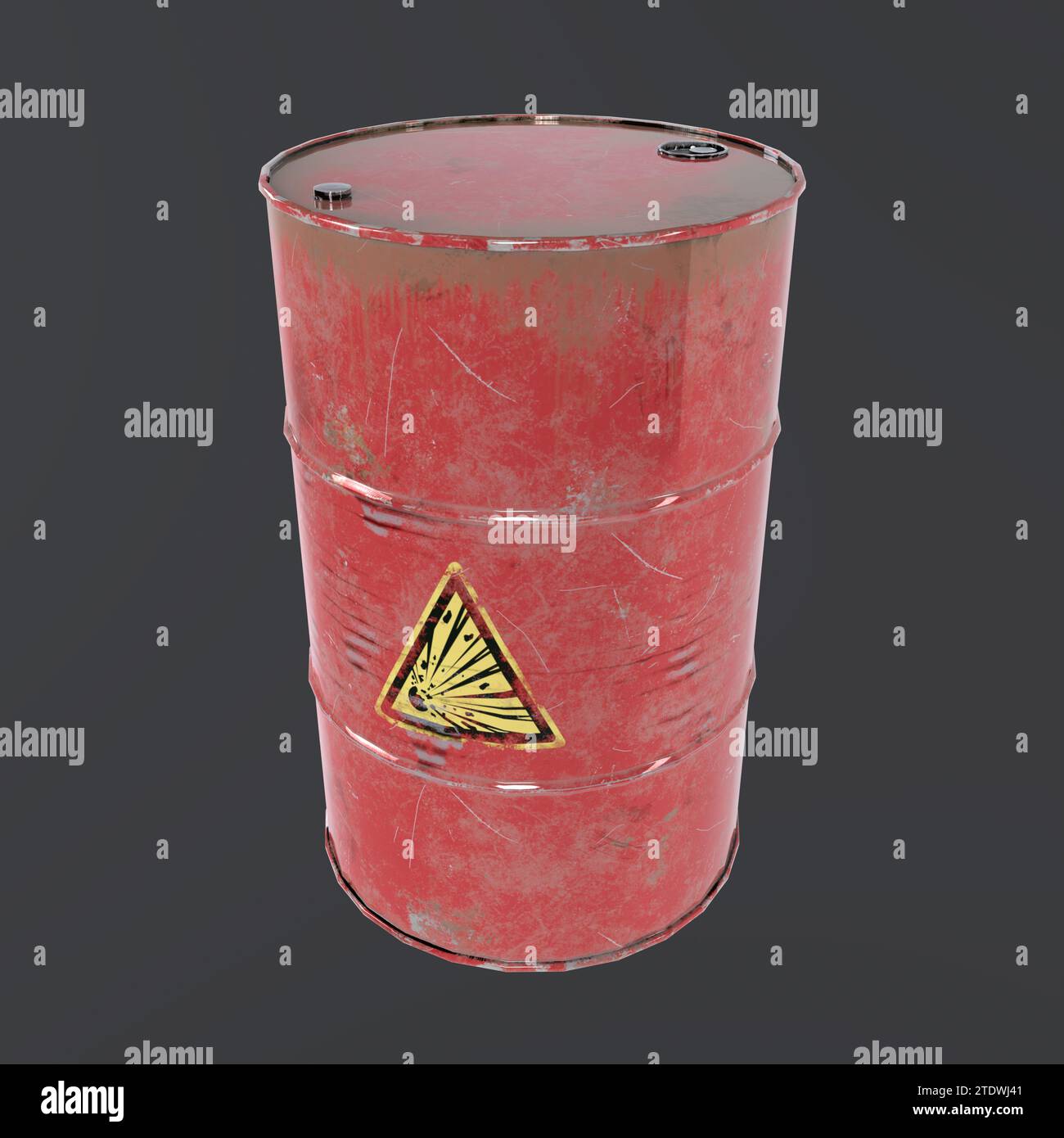 Barrel isolated on white background Stock Photo - Alamy