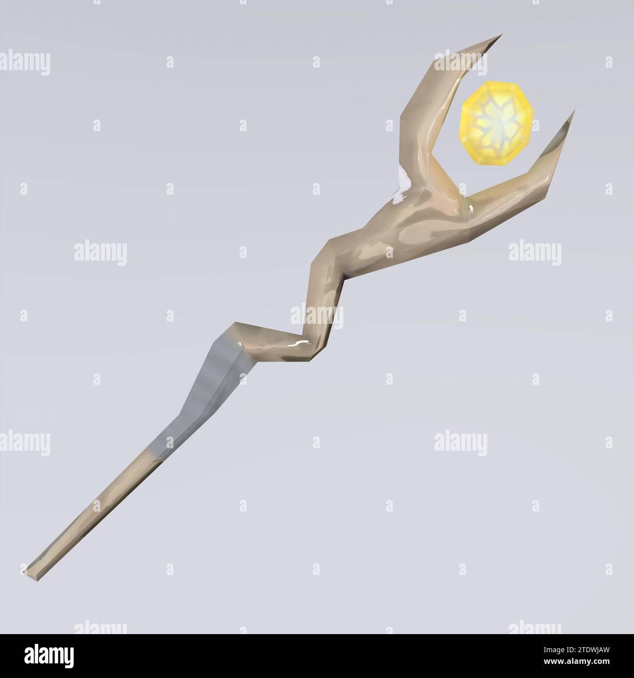 Baton isolated on white background Stock Photo - Alamy