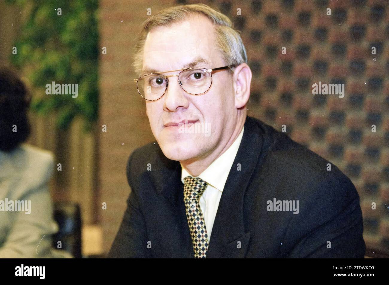 Haarlemmermeer Municipal Council CDA councilor Rob van er Riet ...