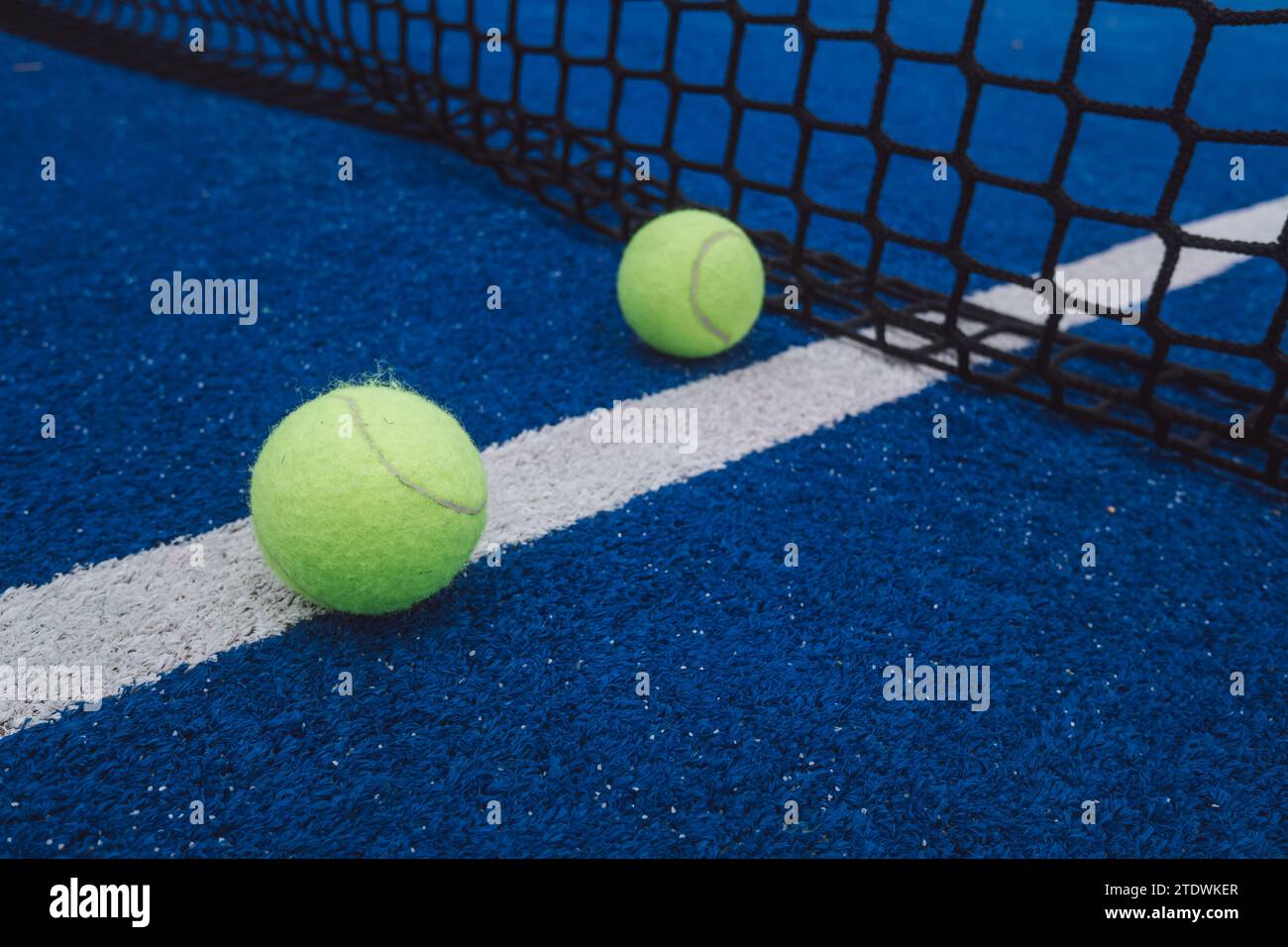 Paddle tennis balls in court hi-res stock photography and images - Alamy