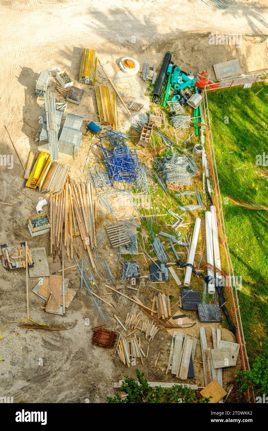 Random Construction Materials Stock Photo - Alamy