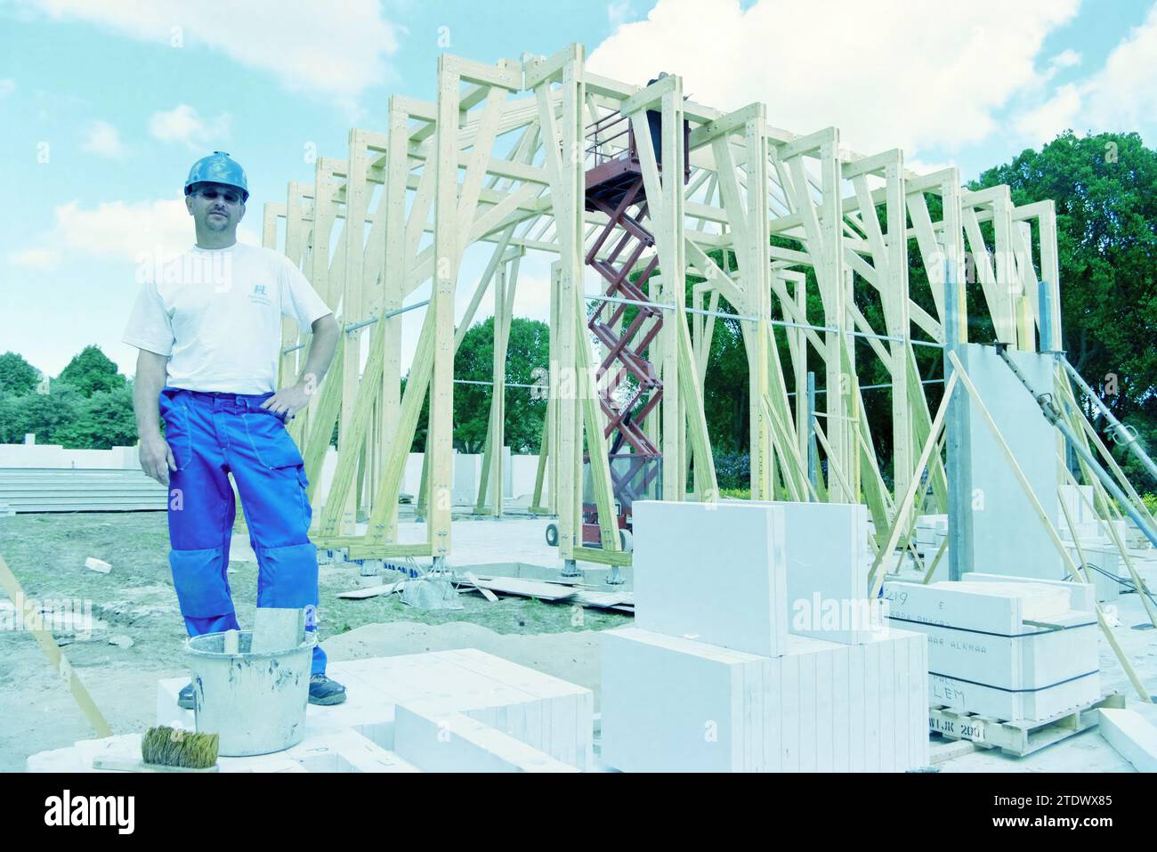 Timber construction lageman bv work hi-res stock photography and images ...