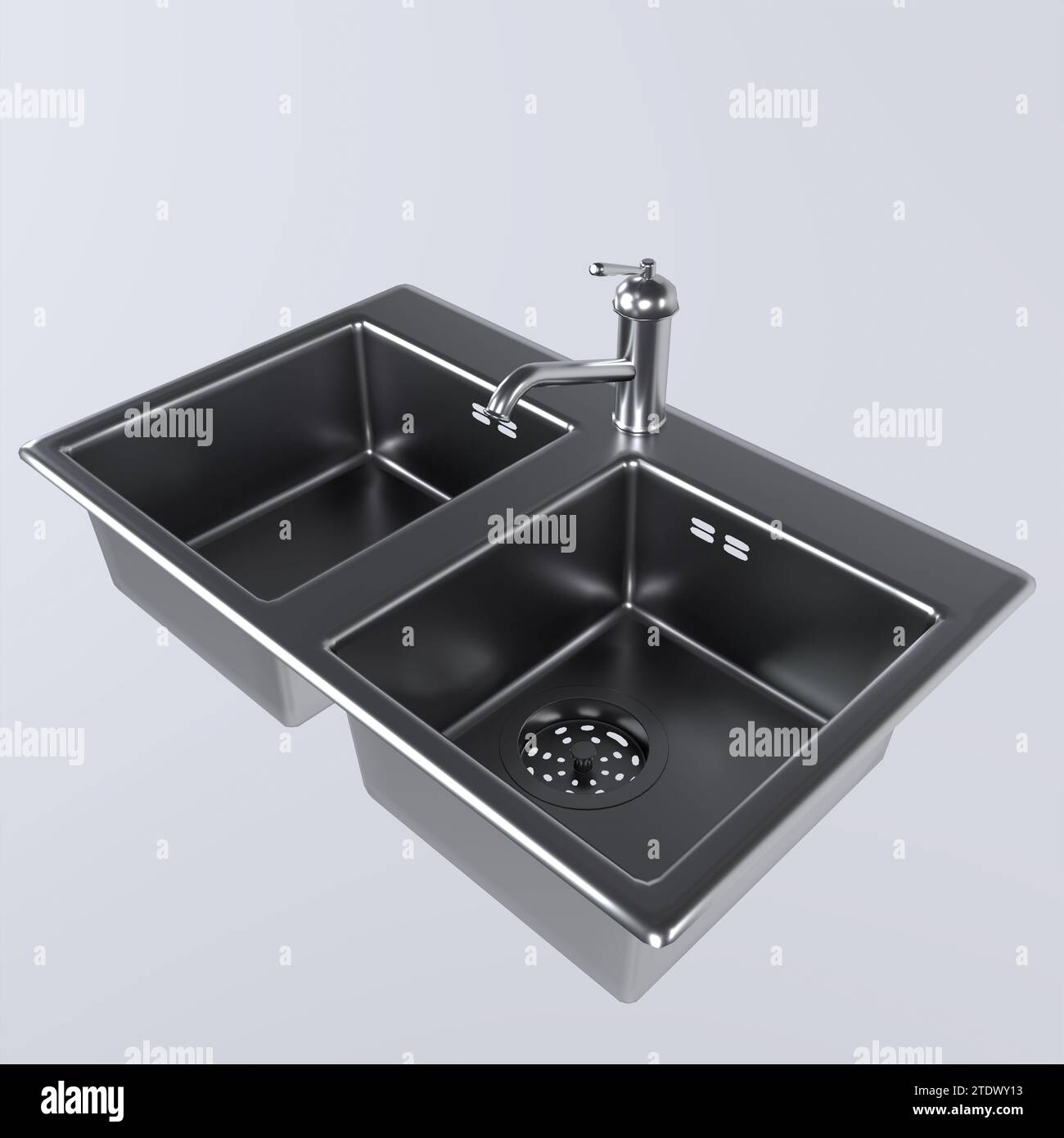 Faucet isolated on white background Stock Photo - Alamy