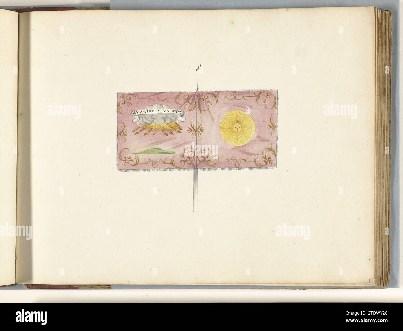 Frans Standard, conquered in the Battle of Oudenaarde, 1708, 1713 ...