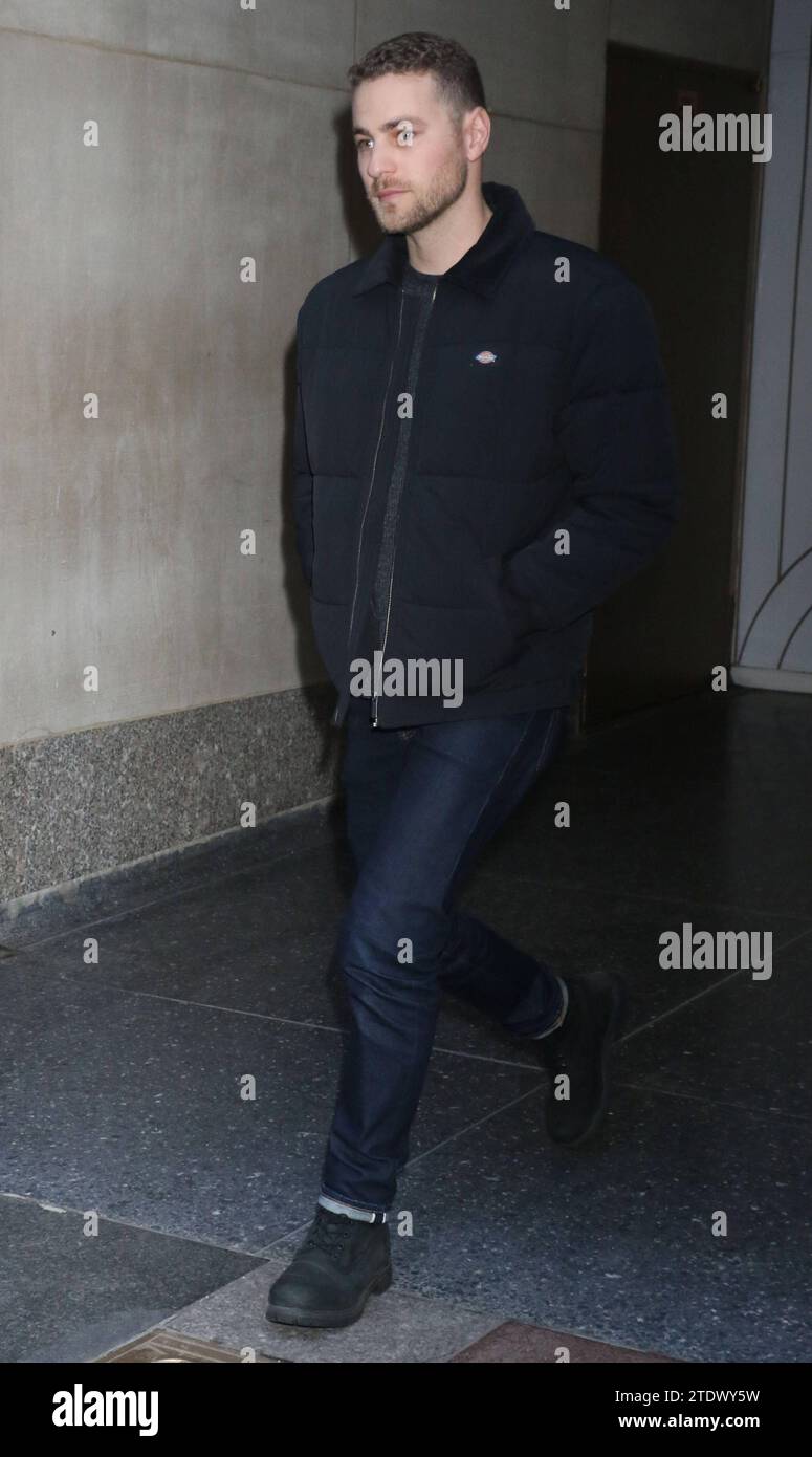 NEW YORK, NY- DECEMBER 19: Cameron Fuller seen exiting NBC s Today on ...