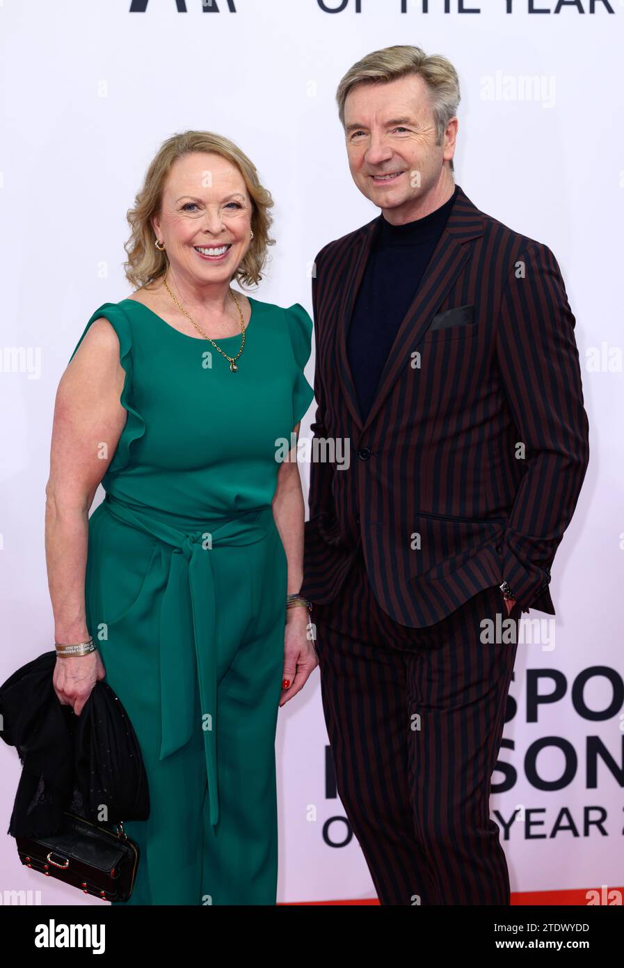 Manchester, UK. December 19th, 2023. Jayne Torvill and Christopher Dean ...