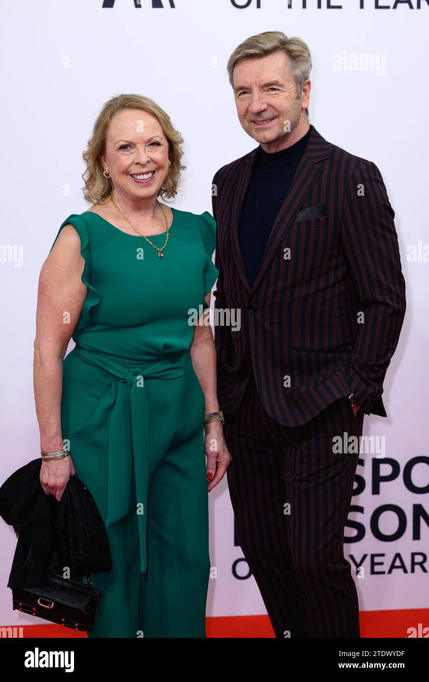 Manchester, UK. December 19th, 2023. Jayne Torvill and Christopher Dean ...