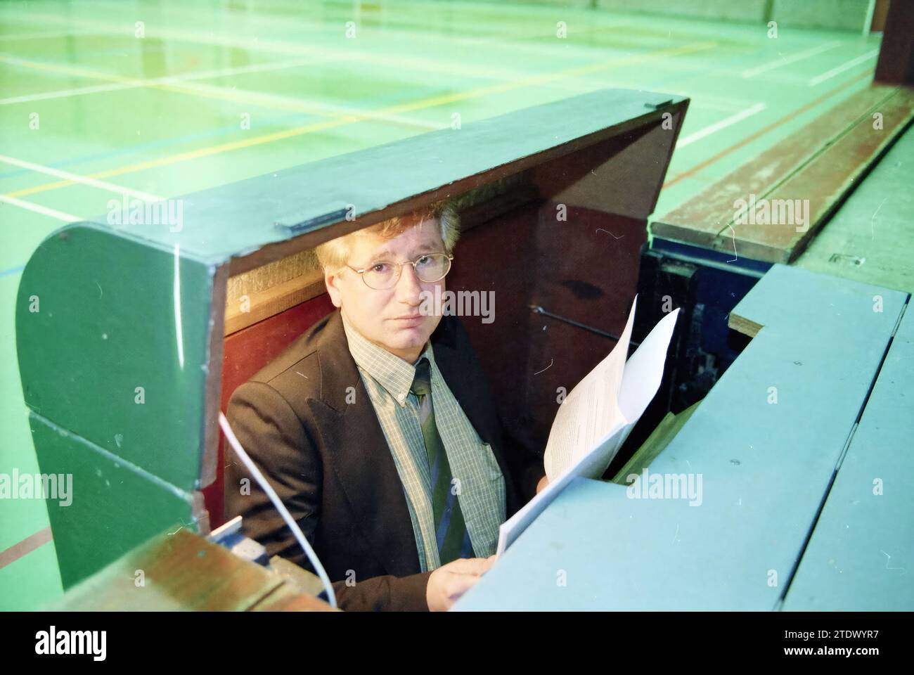 Prompters booth hi-res stock photography and images - Alamy
