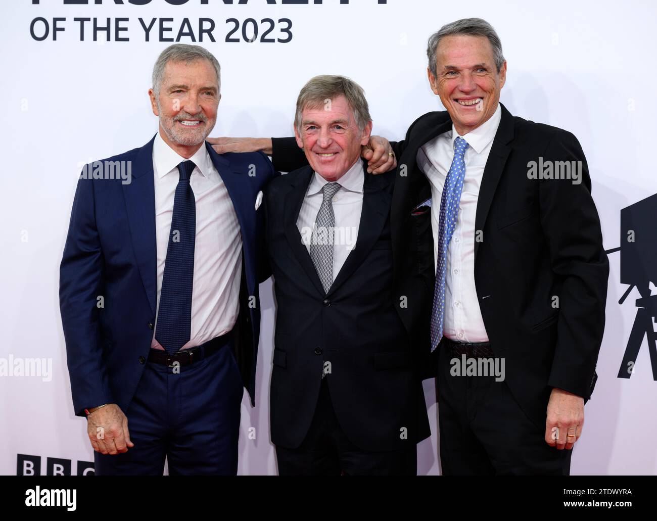 Manchester, UK. December 19th, 2023. Graeme Souness, Kenny Dalglish and ...