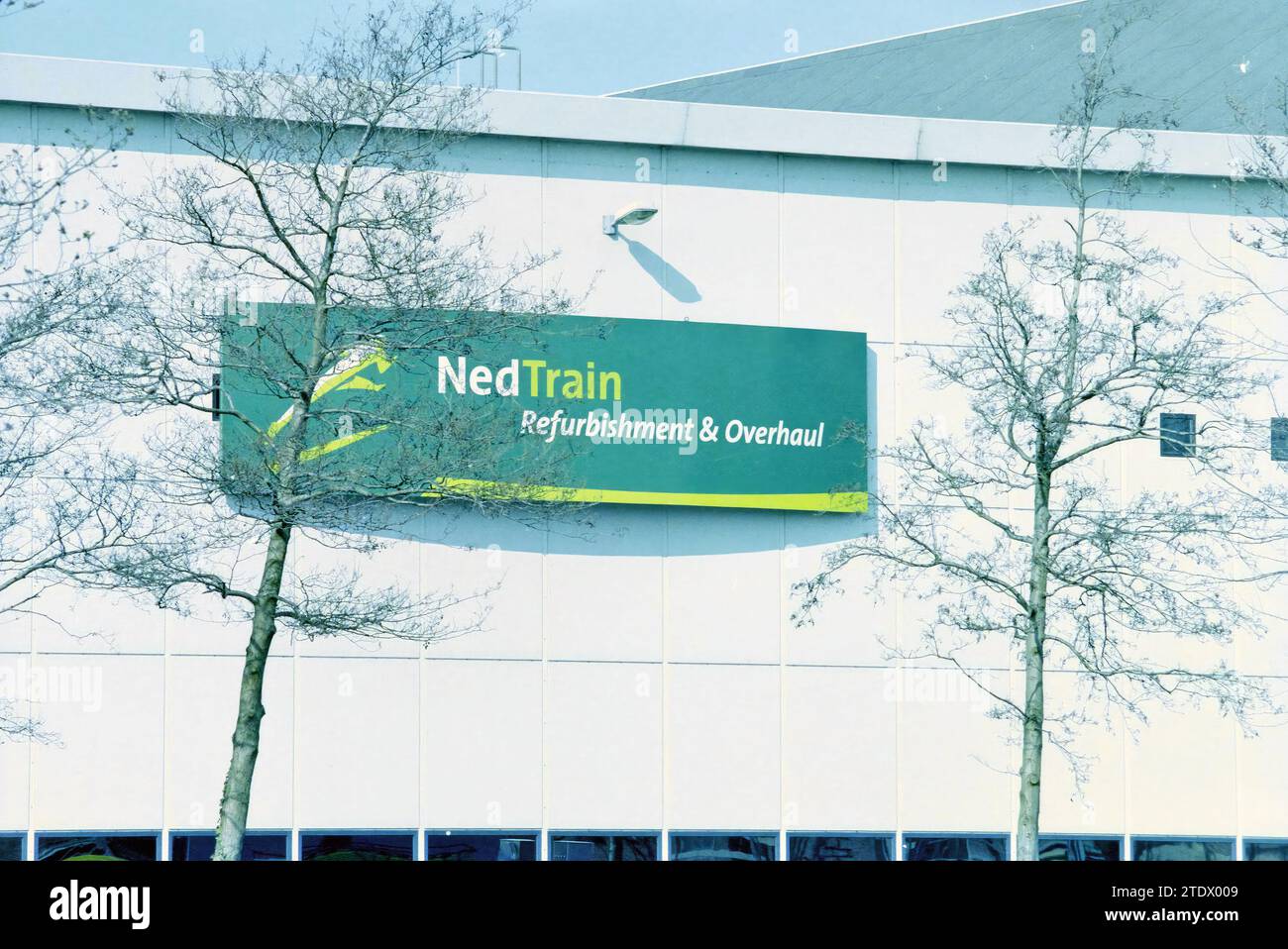 Ned Train sign Haarlem, Haarlem, The Netherlands, 28-03-2002, Whizgle ...