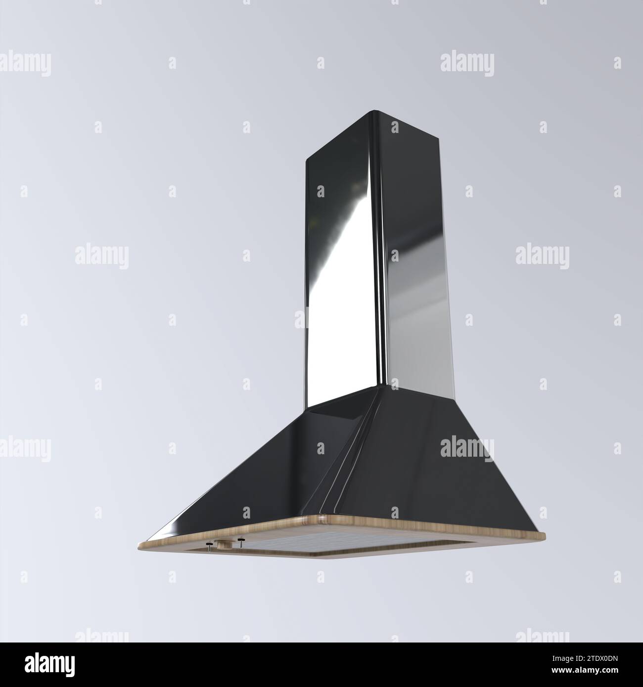Kitchen Hood isolated on white background Stock Photo - Alamy