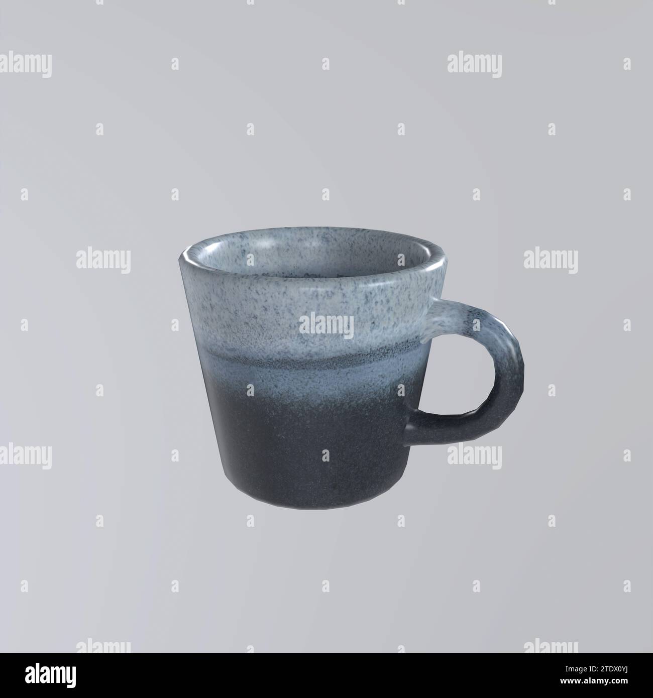 Old Cup isolated on white background Stock Photo - Alamy