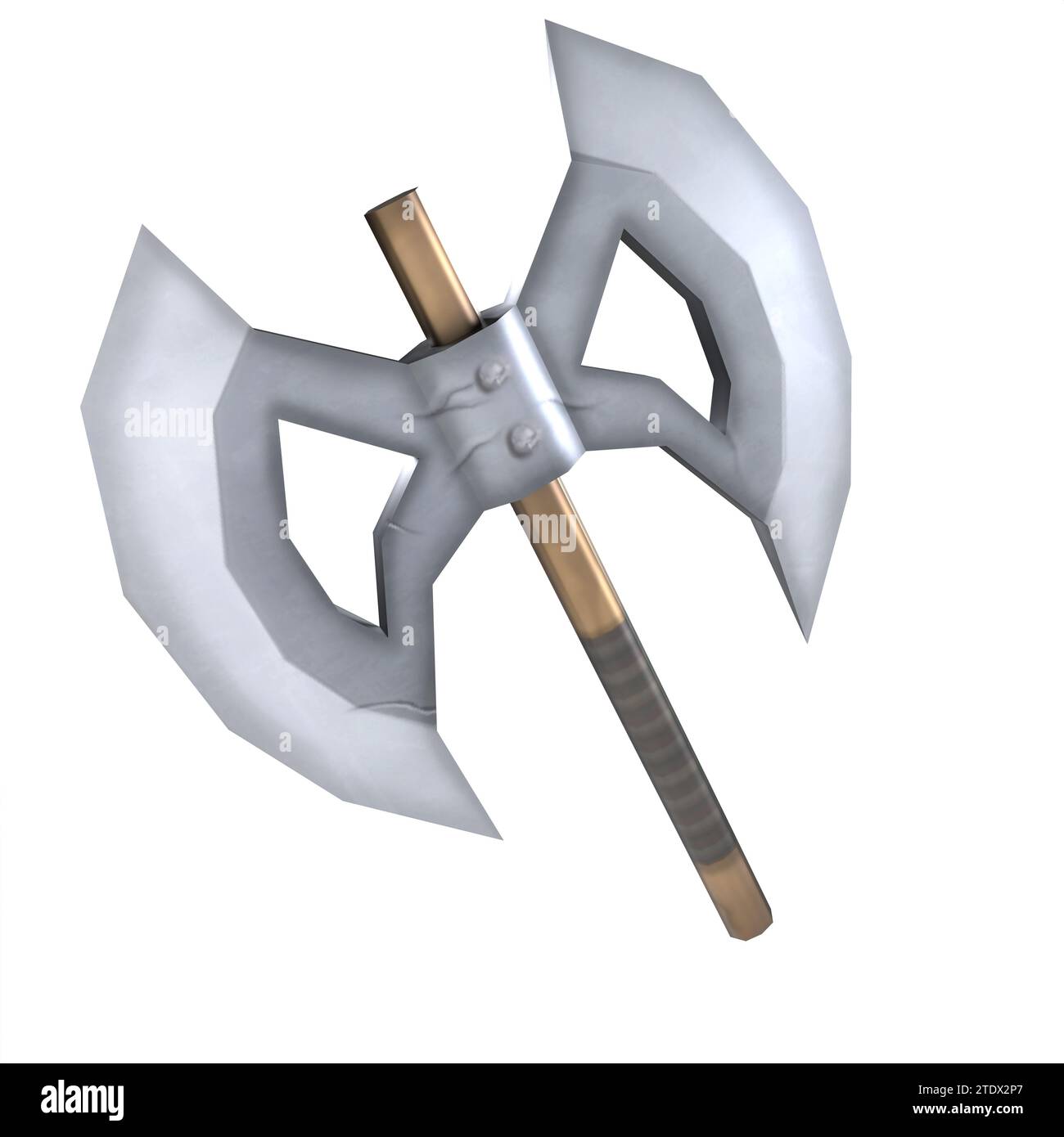 Short Axe isolated on white background Stock Photo - Alamy