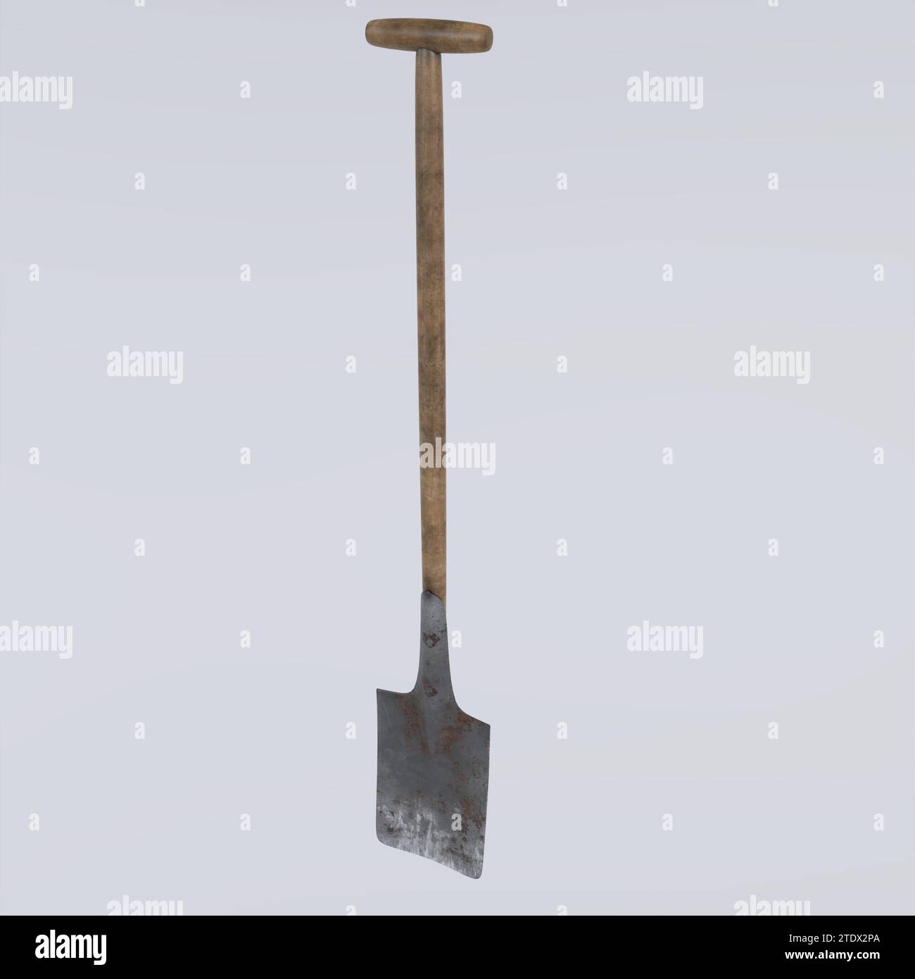 Shovel isolated on white background Stock Photo - Alamy