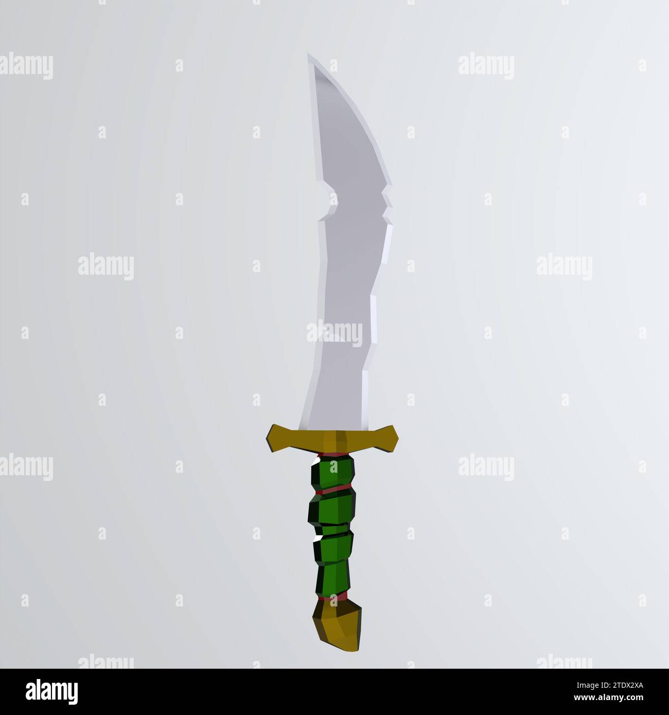 Sword isolated on white background Stock Photo - Alamy
