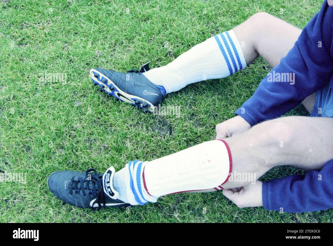 Shin guards hi-res stock photography and images - Alamy