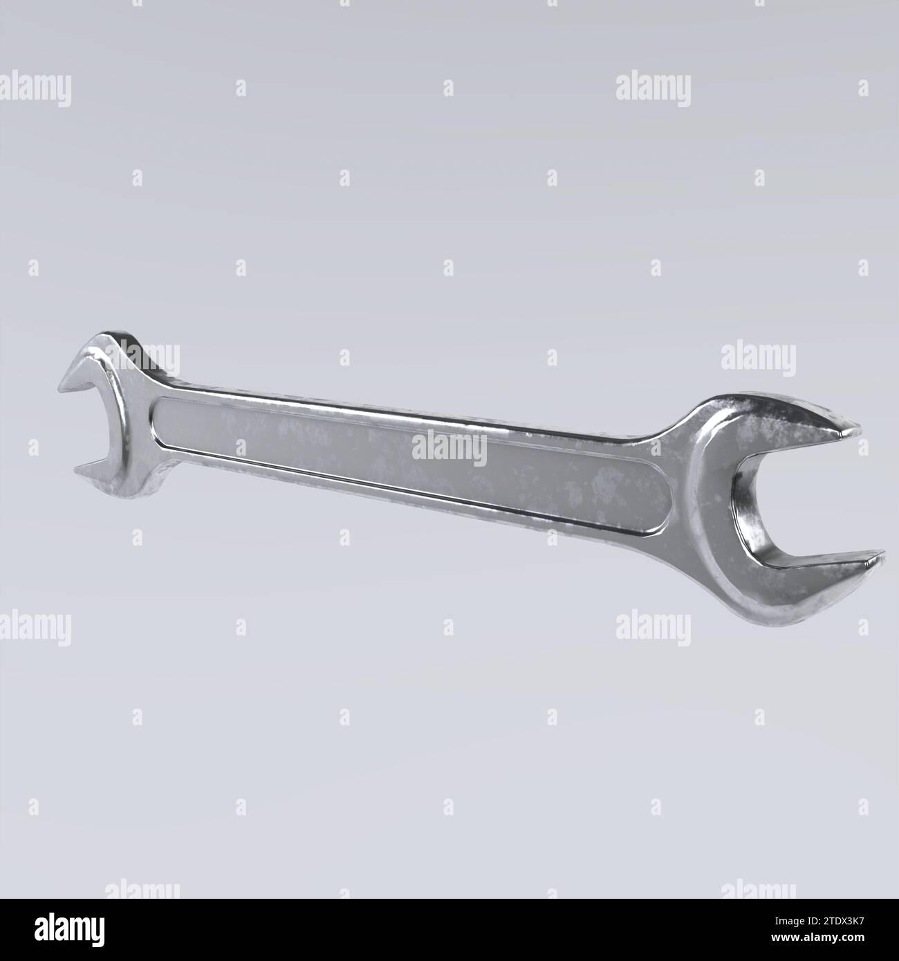 Wrench isolated on white background Stock Photo - Alamy