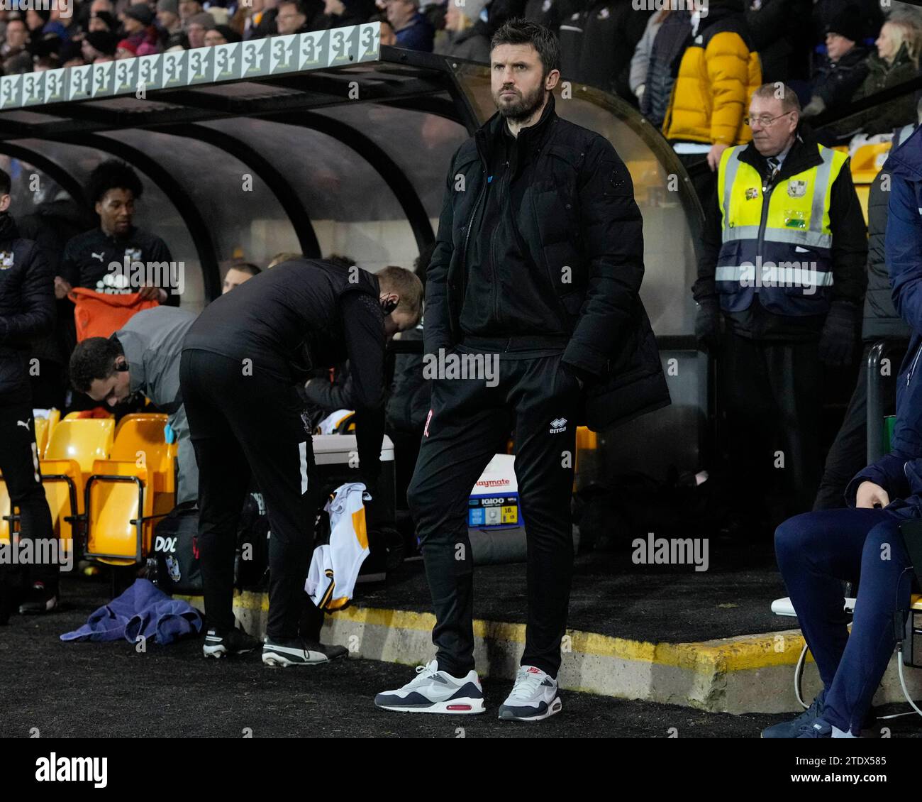 Michael Carrick manager of Middlesbrough before the Carabao Cup Quarter ...