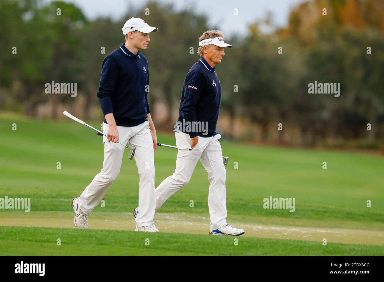 Orlando, Florida, USA. 17th Dec, 2023. Bernhard Langer and son Jason ...