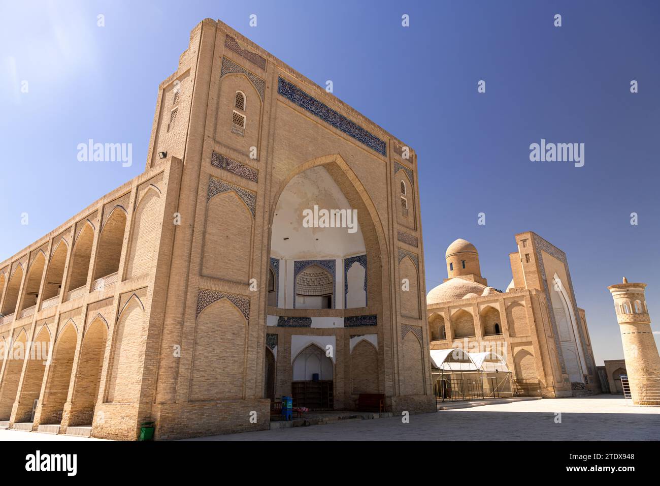 JUNE 27, 2023, BUKHARA, UZBEKISTAN: Historical mosque and religious ...