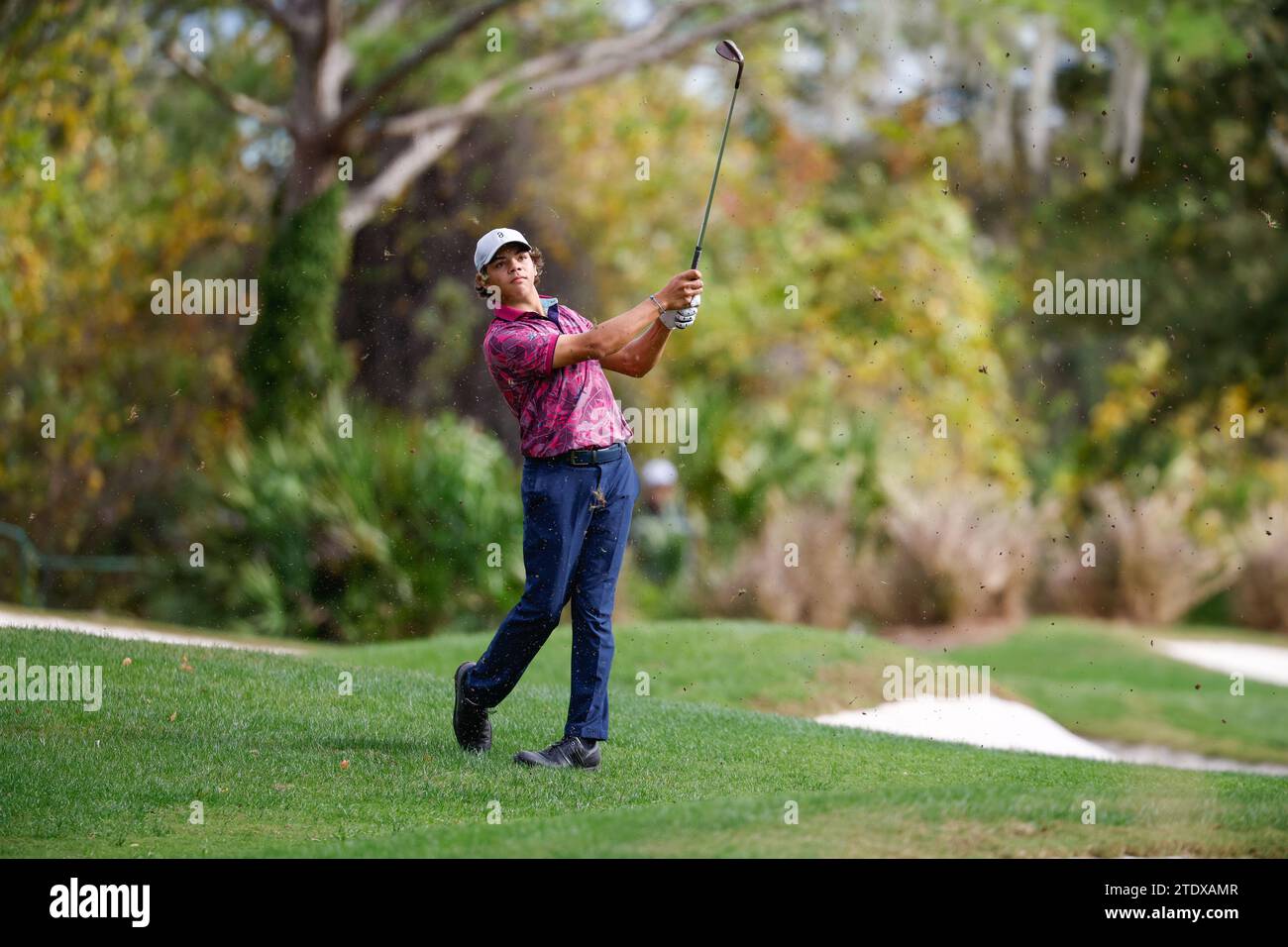 Orlando, Florida, USA. 17th Dec, 2023. Charlie Woods during Final Round ...